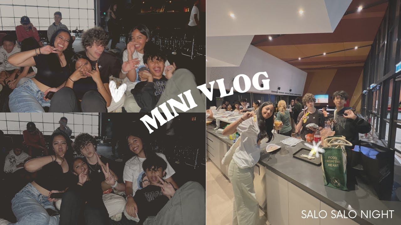 MINI VLOG - Salo Salo Night 🇵🇭 - YouTube