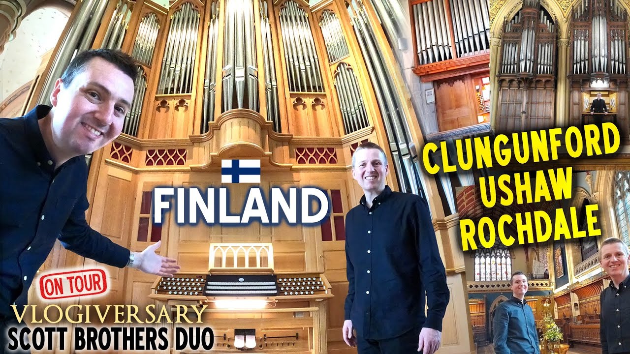 PIPE ORGANS IN PORI FINLAND, CLUNGUNFORD, USHAW & ROCHDALE!!! SCOTT ...