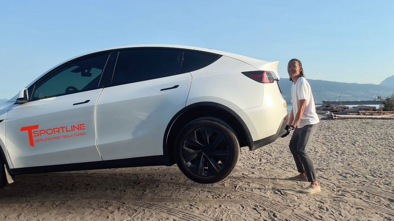 I Lifted My Tesla Suspension with TSportline Lift Kit - YouTube