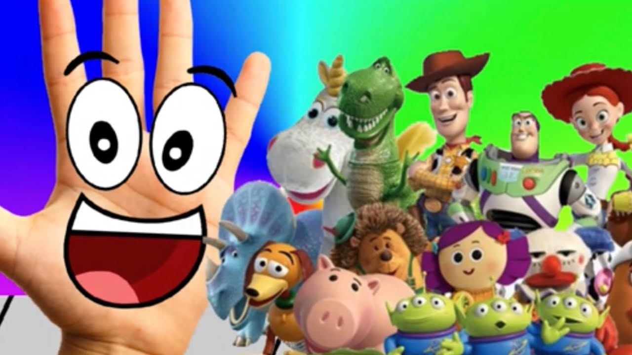 Finger family fun Toy story with Forky woody and buzz light-year ...