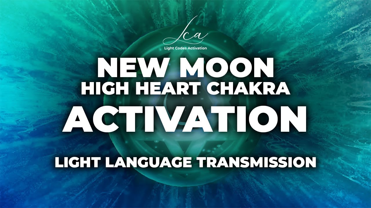 🌑 New Moon Energy | High Heart Chakra Activation - YouTube