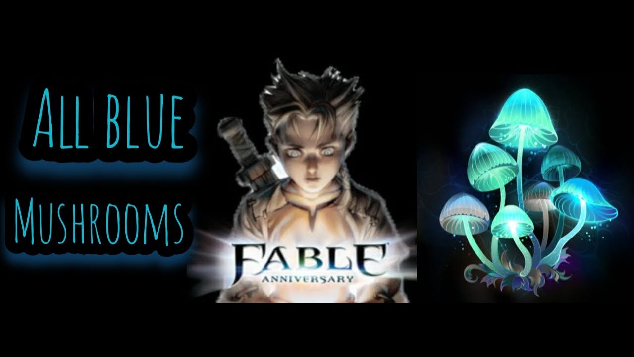 Fable Anniversary 2022 : All Blue Mushroom locations #fable # ...
