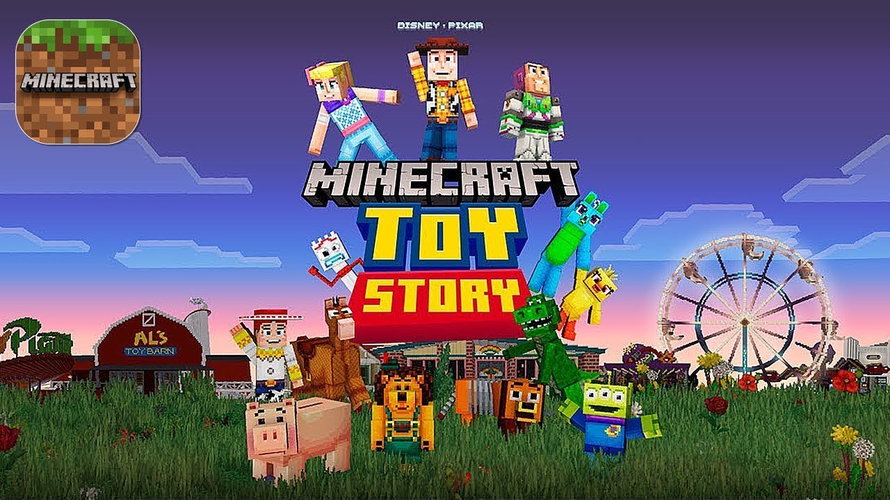 MINECRAFT TOY STORY 4 - ADVENTURE MODE - iOS / Android Gameplay - YouTube