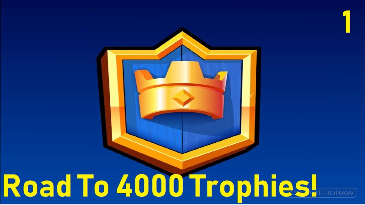 Clash Royale: Road To 4000 Trophies - Part 1 - Arena 1 - YouTube