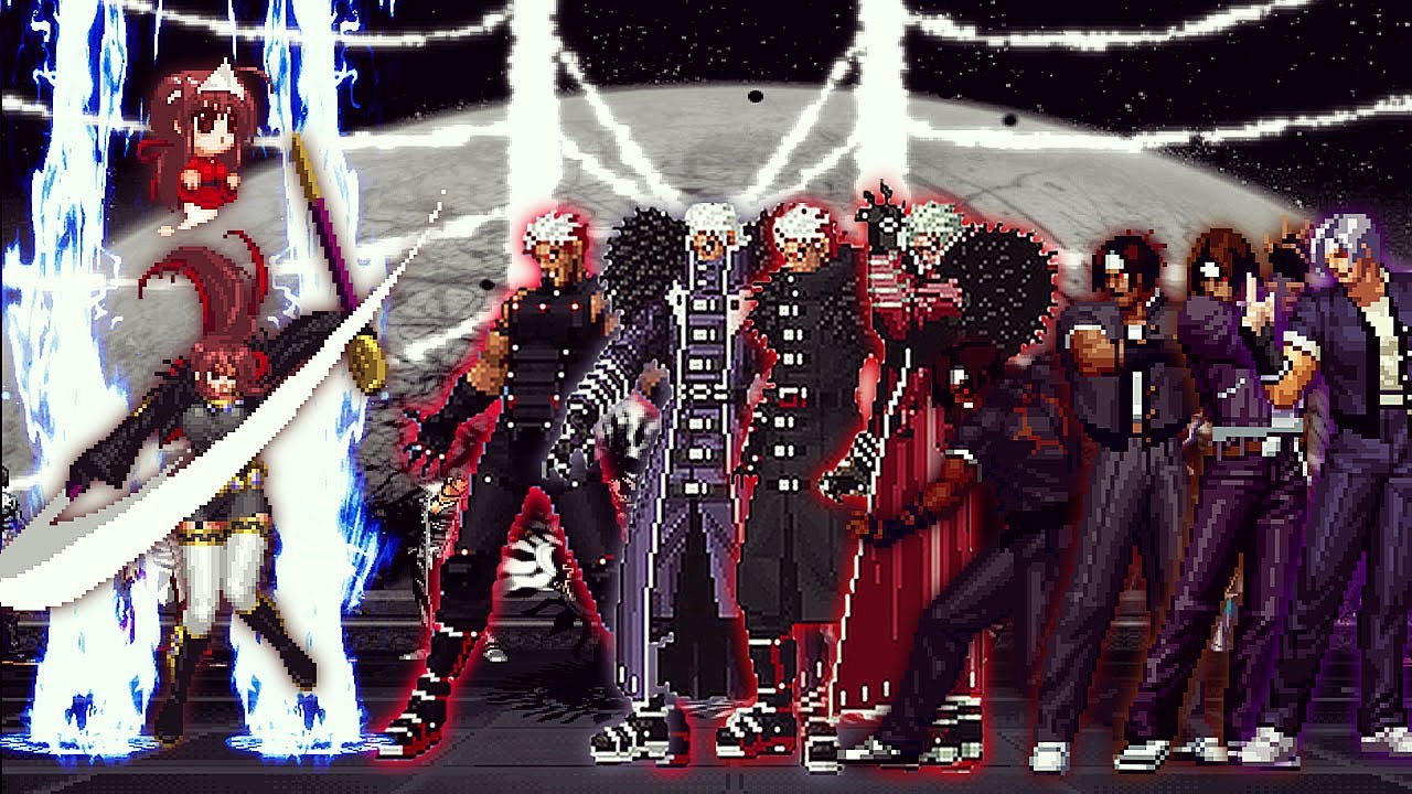 [KOF Mugen] Moe Vs Kyo Kusanagi, Krizalid Team - YouTube