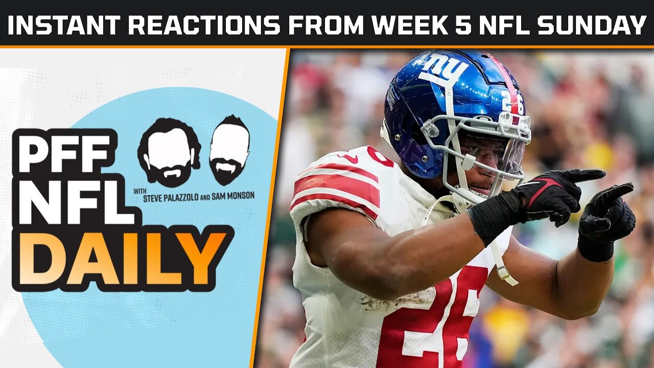 Instant reactions from Week 5 NFL Sunday | NFL Daily - YouTube