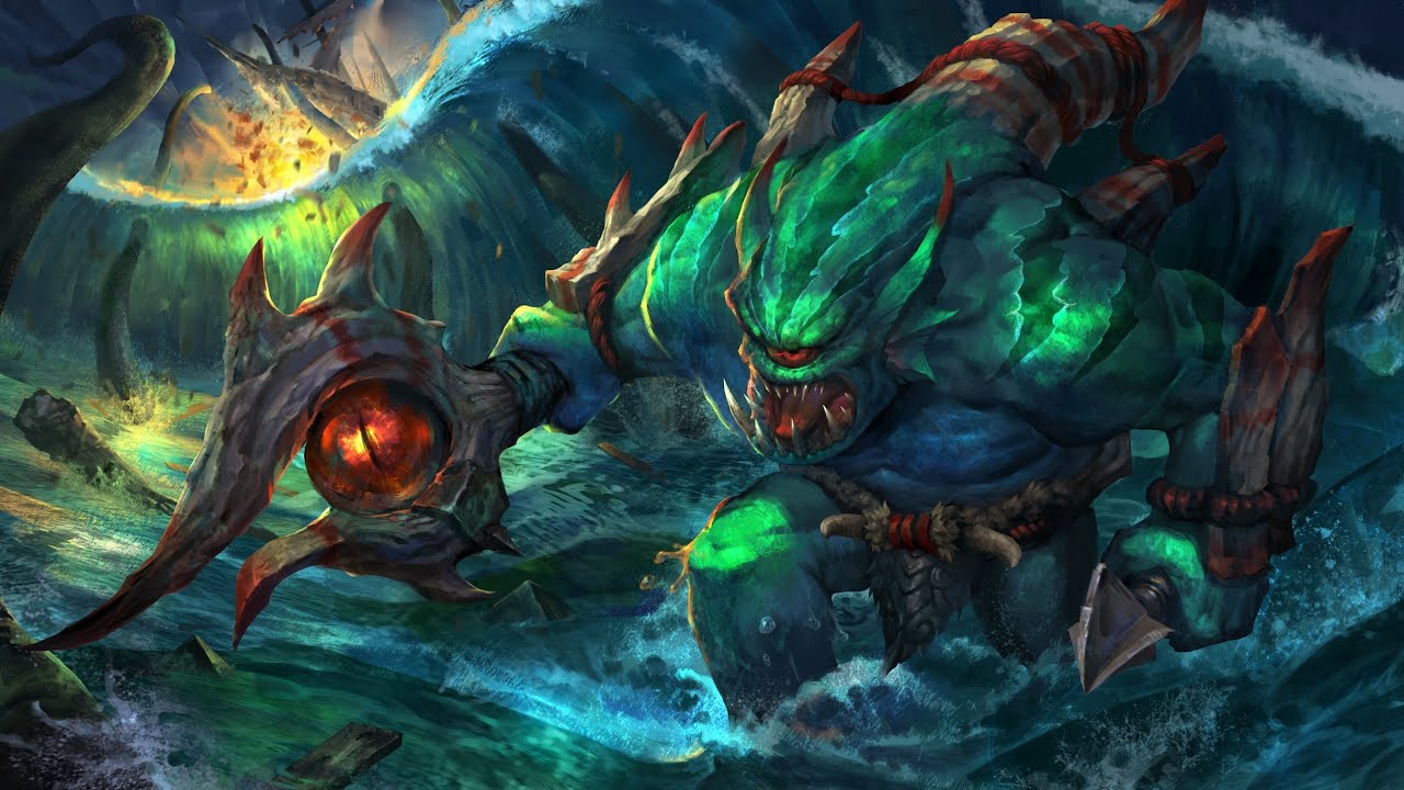 Custom Hero Clash Tidehunter top3 - YouTube
