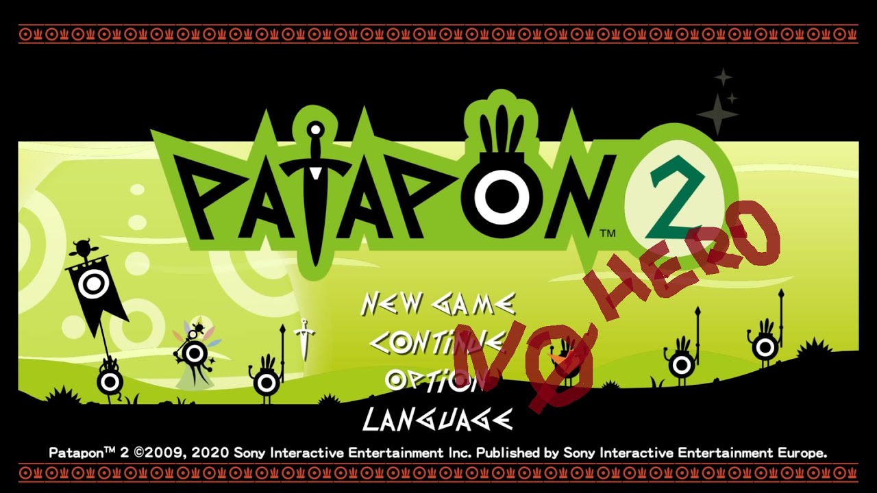 Patapon 2 no hero latenight stream - YouTube