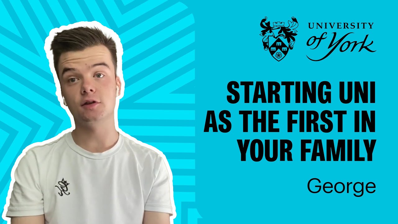 Starting uni as the first in your family - YouTube