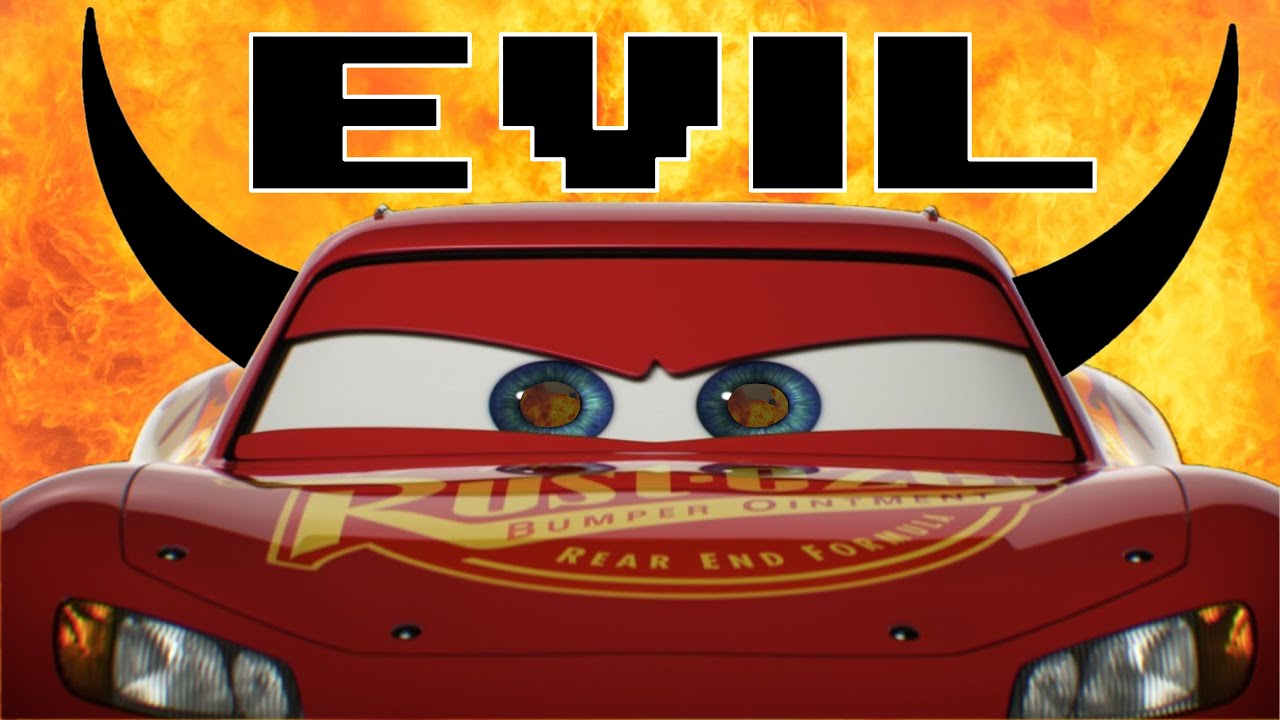 I Fought EVIL LIGHTNING MCQUEEN - YouTube