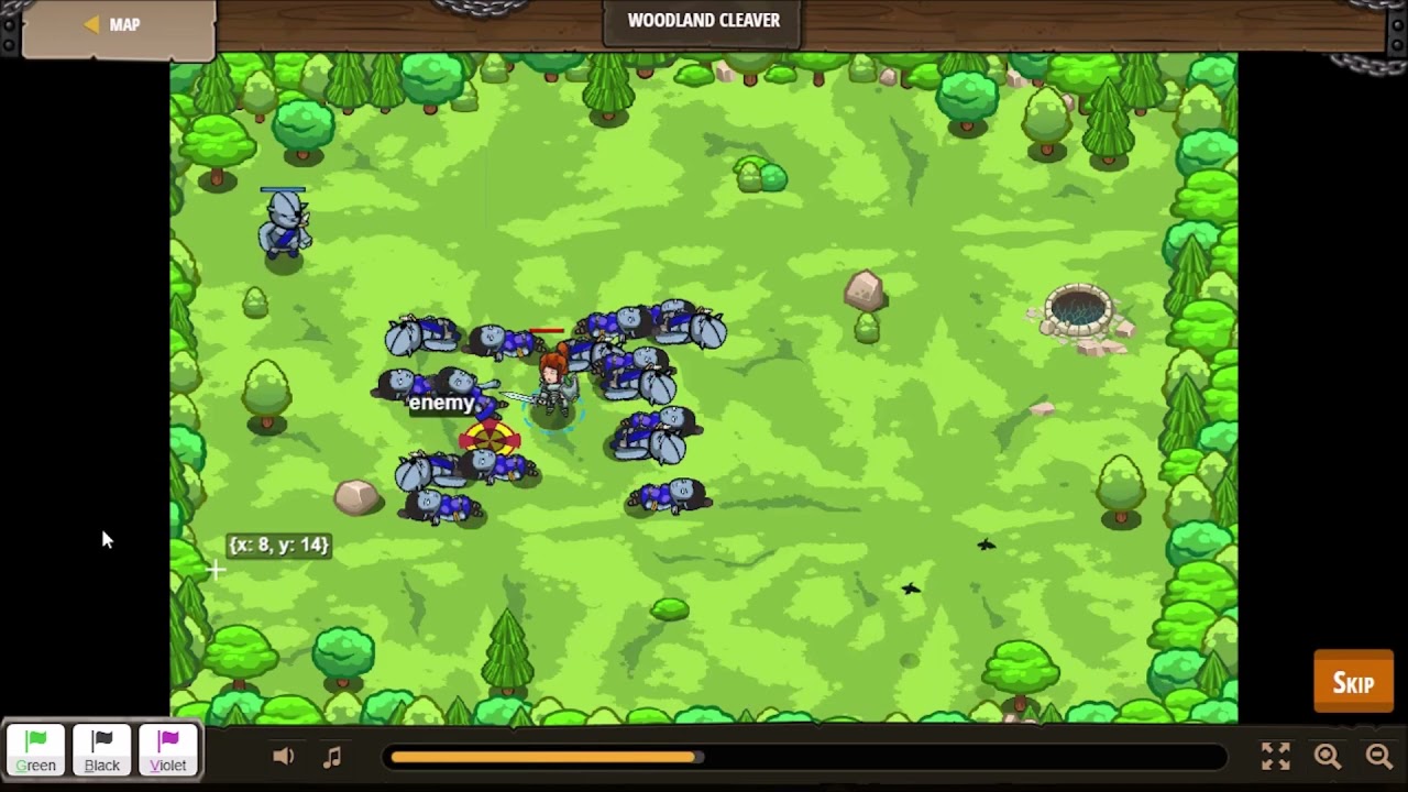 Woodland Cleaver CodeCombat - YouTube