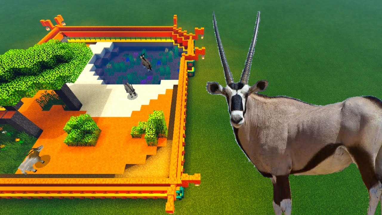 farm for ORYX in minecraft (official video) - YouTube