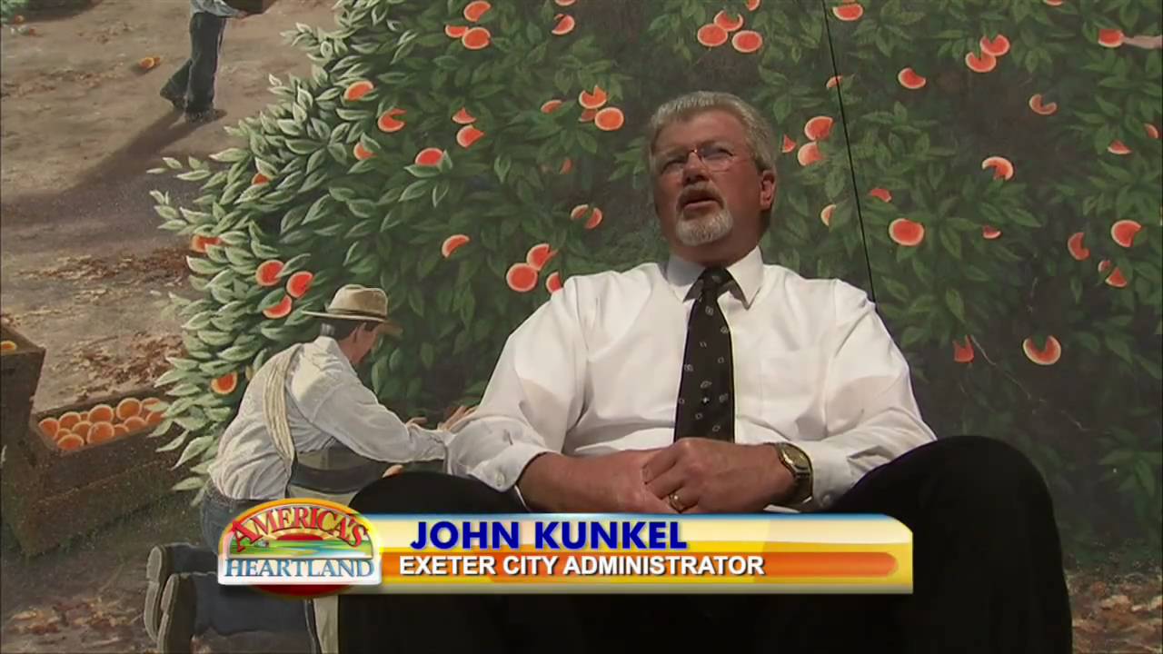 Exeter California Agriculture Murals - America's Heartland - YouTube