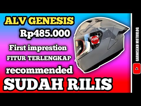 REVIEW HELM ALV GENESIS- Helm Goib terviral akhir tahun 2023 - YouTube