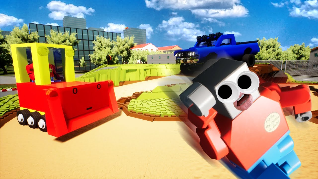 I Used a Little Tikes Bulldozer to Cheat in the Lego Race of Brick Rigs ...