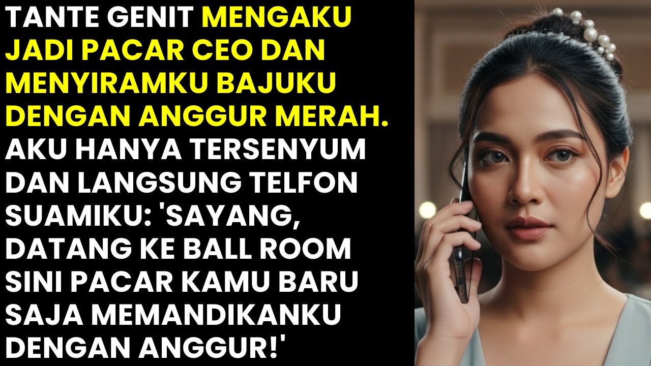 TANTE GENIT MENYIRAM ANGGUR KE BAJUKU NGAKU PACAR CEO - DIA TAK TAHU ...
