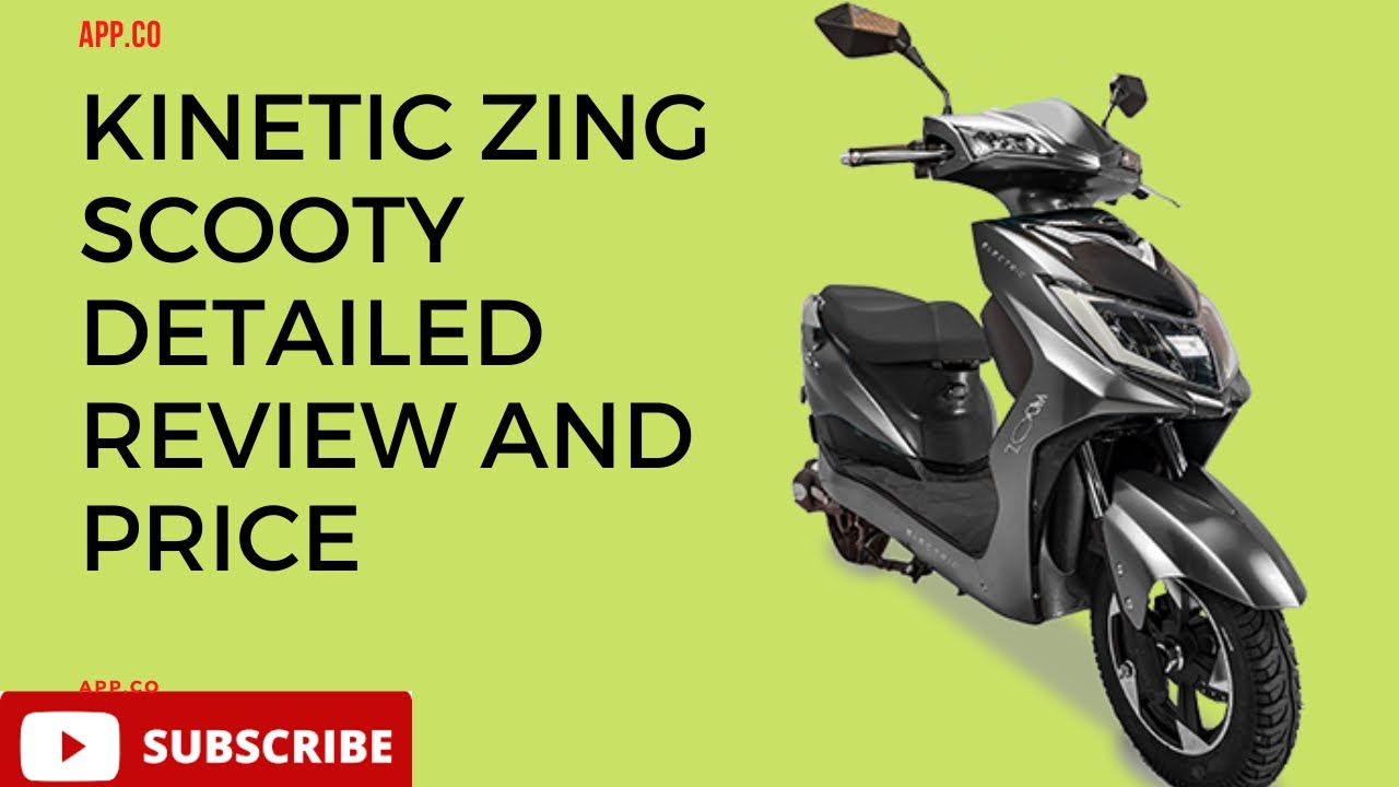Kinetic zing scooty detailed review / exclusive price / high mileage ...