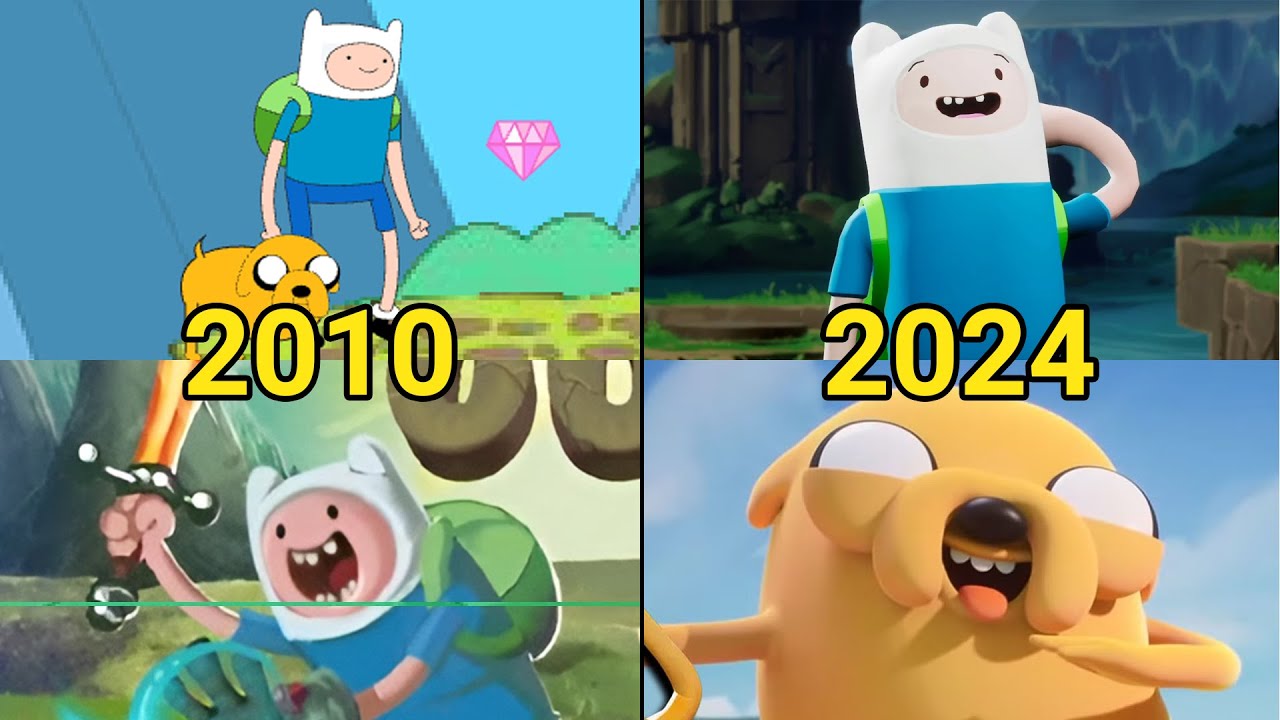 Evolution of Adventure Time Games (2010-2024) - YouTube