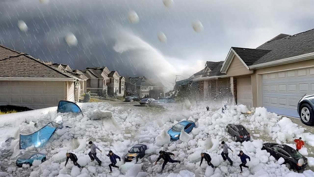 Nebraska Battered! Baseball-Sized Hail and Tornadoes Tear Through Omaha ...