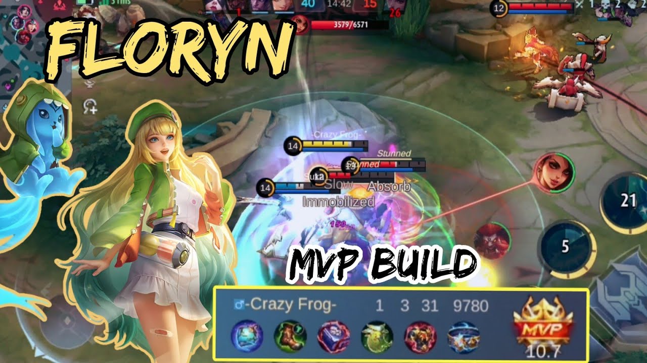 MVP Support! Floryn Gameplay | Top Global Build | Mlbb - YouTube