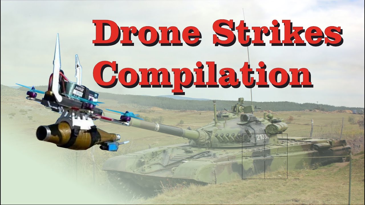 Kamikaze Drones in Action. Drone Strikes Compilation. - YouTube