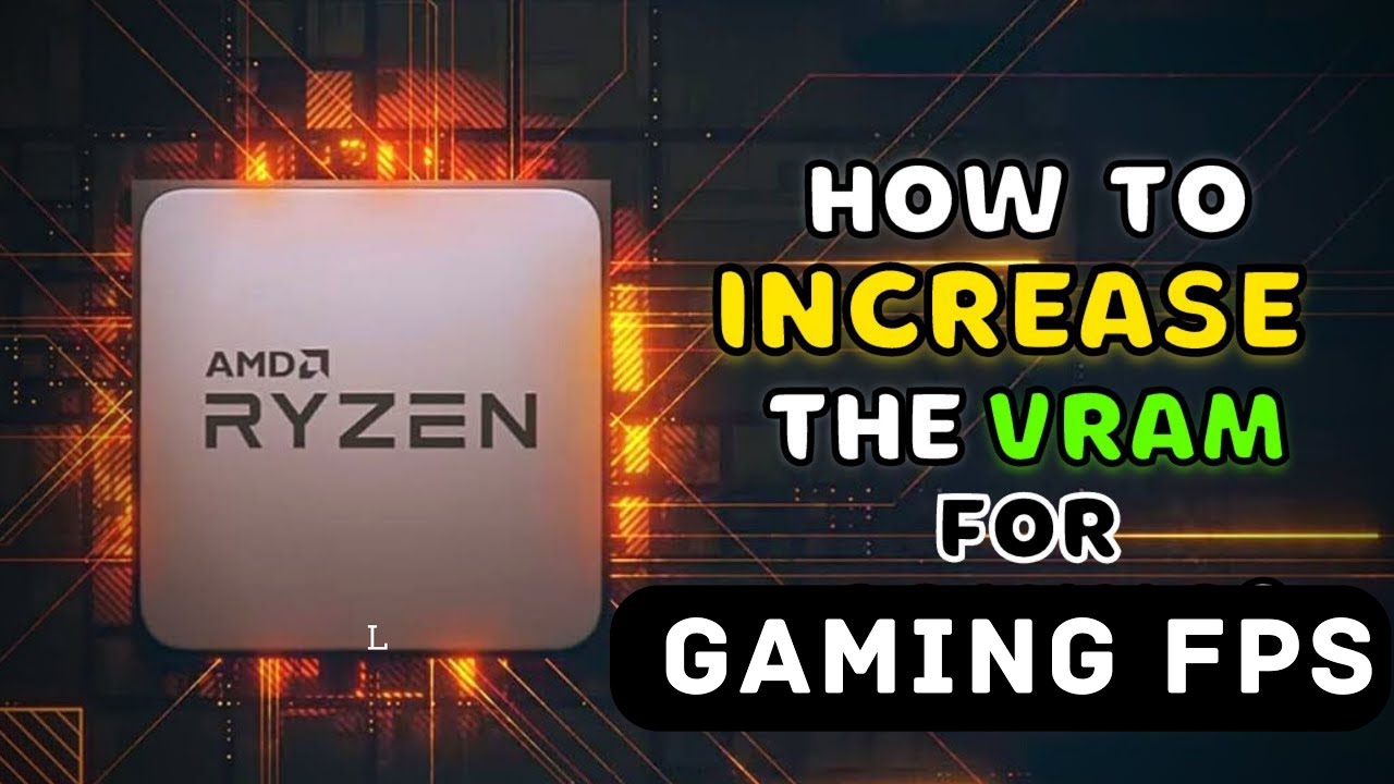 Increase Graphics Memory On AMD Ryzen Laptops | vRam Video Memory - YouTube