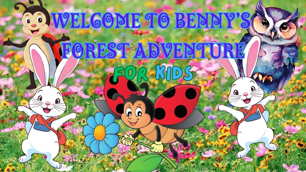 The Adventure of Benny the Brave Bunny | Fun & Educational Kids Story ...