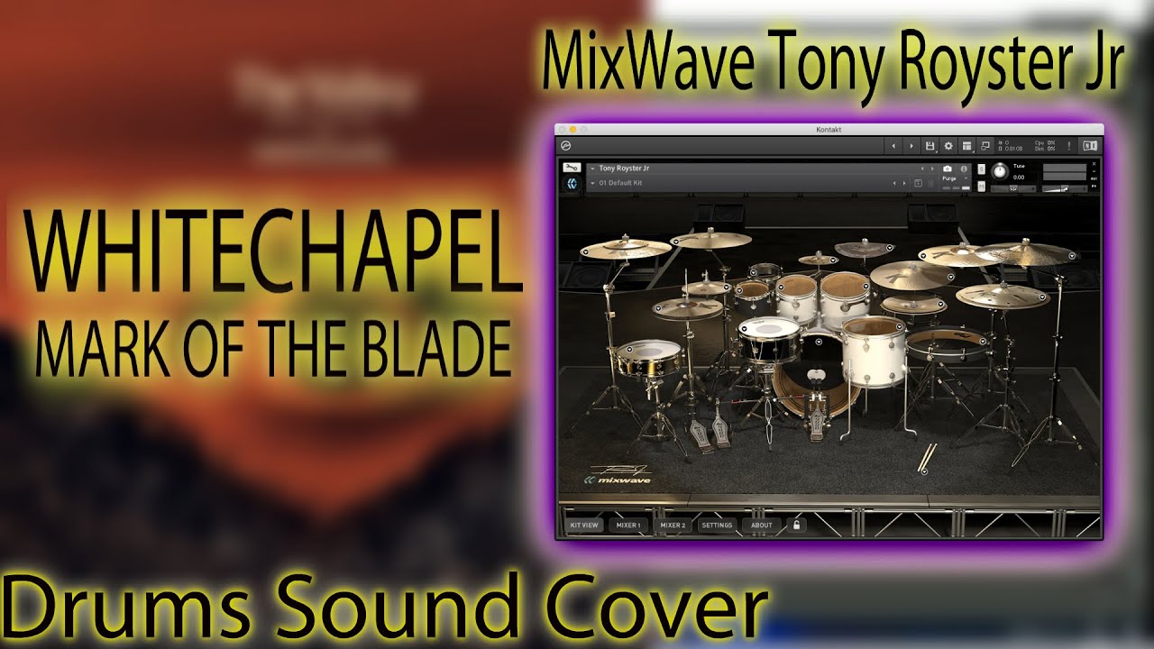 WHITECHAPEL - MARK OF THE BLADE | MixWave TONY ROYSTER JR - YouTube