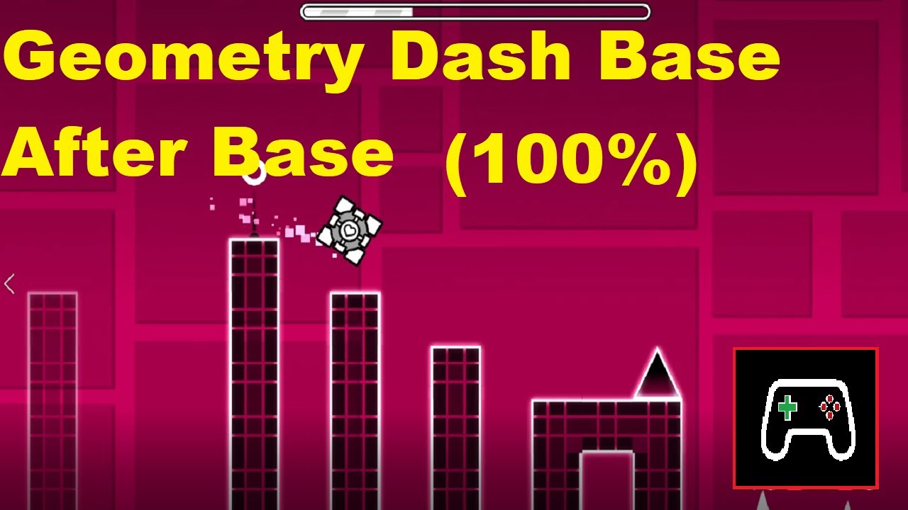 Geometry Dash Base After Base full level - YouTube