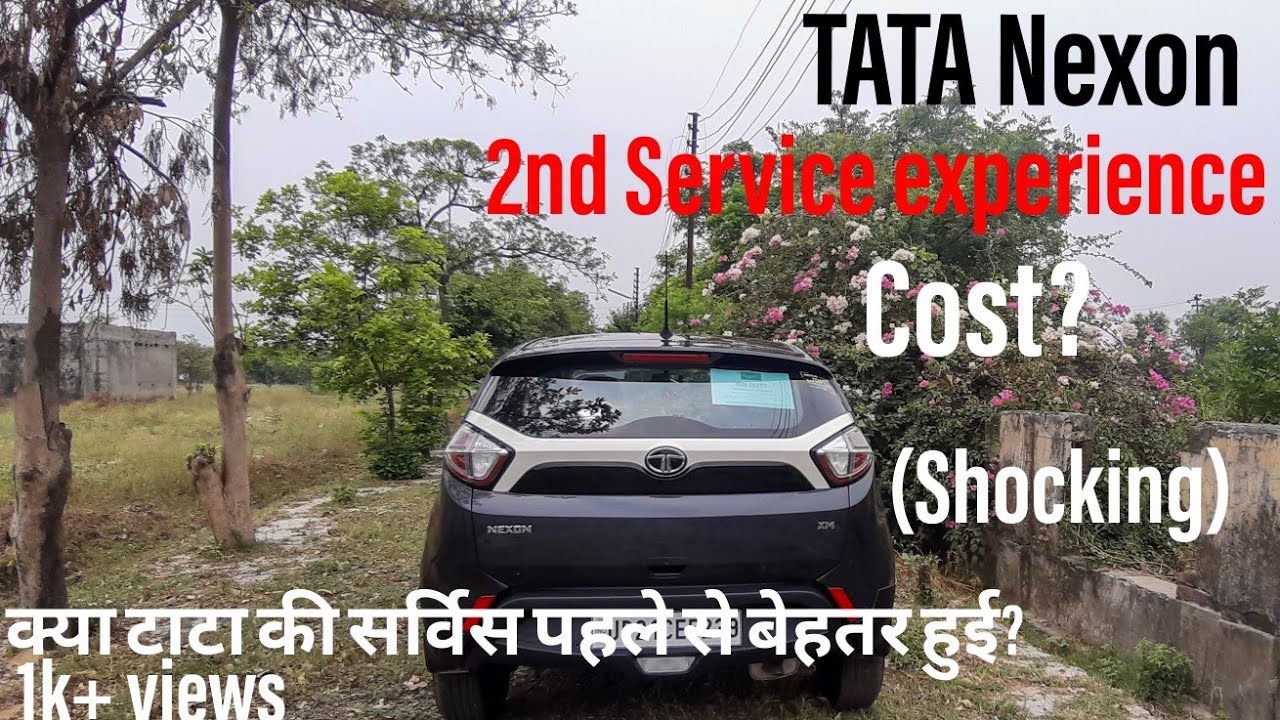 TATA Nexon 2nd service | Service Cost? | Service Experience?😡 | Nexon ...