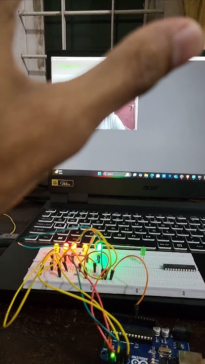 Finger Recognition Project Using Arduino and openCV - YouTube