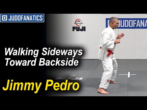 Walking Sideways Toward Backside Basic Foot Pattern  by Jimmy Pedro