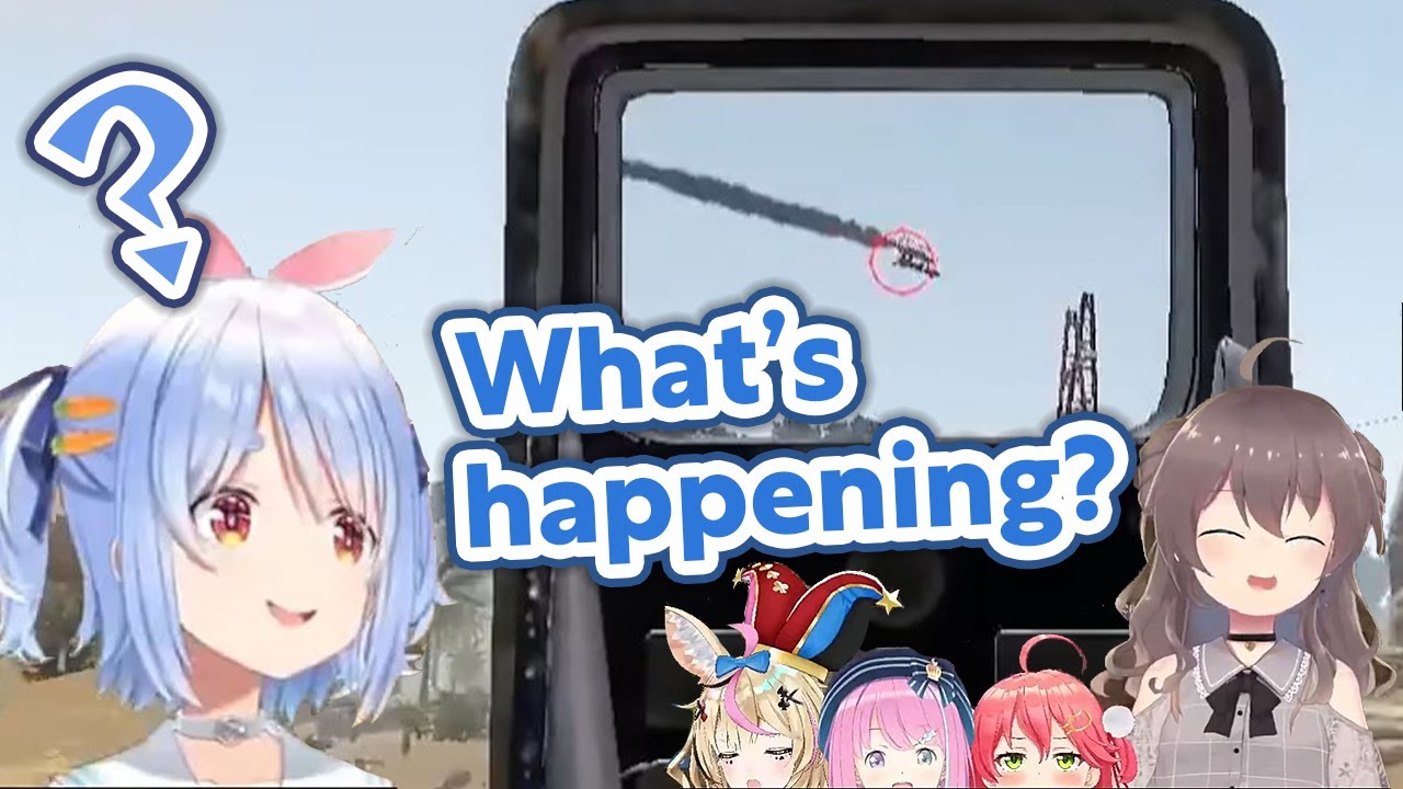 Pekora shows amazing sniper skill without understanding what's ...