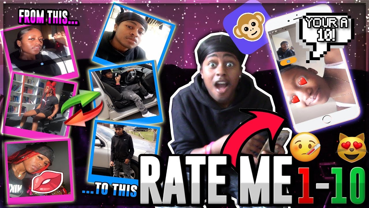 I TURNED Into A BOY And Asked GIRLS To RATE ME 1-10 😍 On MONKEY APP🙉 ...