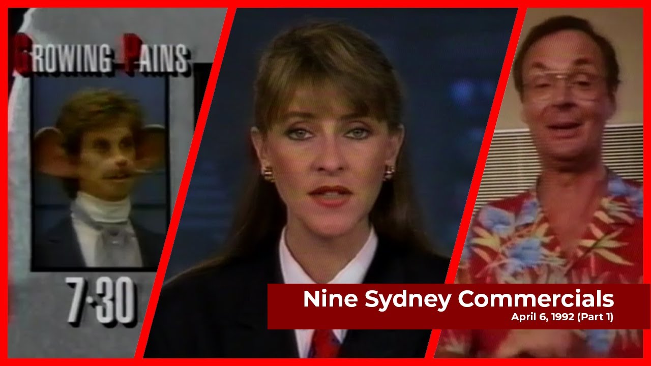 Nine Sydney Commercials (April 6, 1992) Part 1 - YouTube
