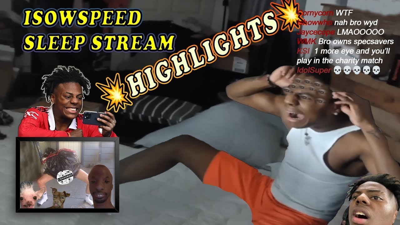 SLEEP STREAM WITH ISHOWSPEED - YouTube