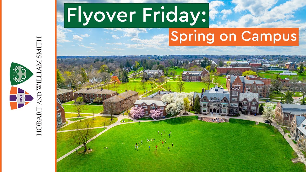 HWS - Flyover Friday, Spring on Campus - YouTube