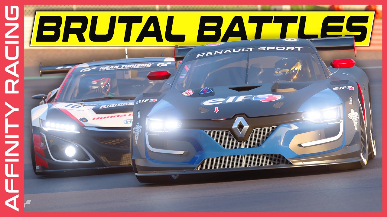 GT7: The HARDEST wheel to wheel battles on Gran Turismo - YouTube