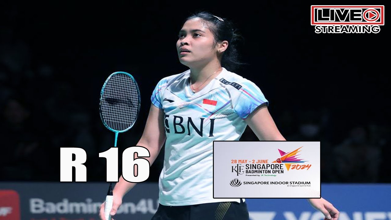 🔴LIVE - Tunjung (INA) vs Pai Yu Po (TPE) Singapore Open 2024 - YouTube