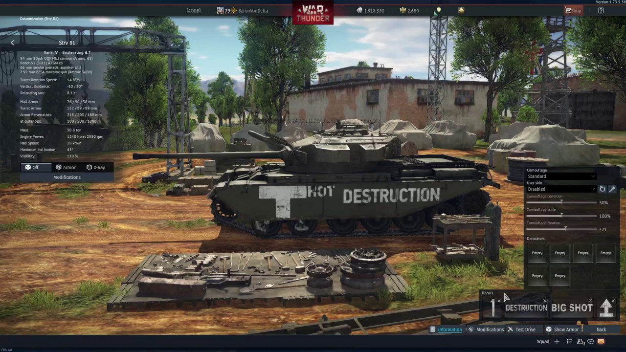 Thot Destruction (War Thunder Decal Tutorial) - YouTube