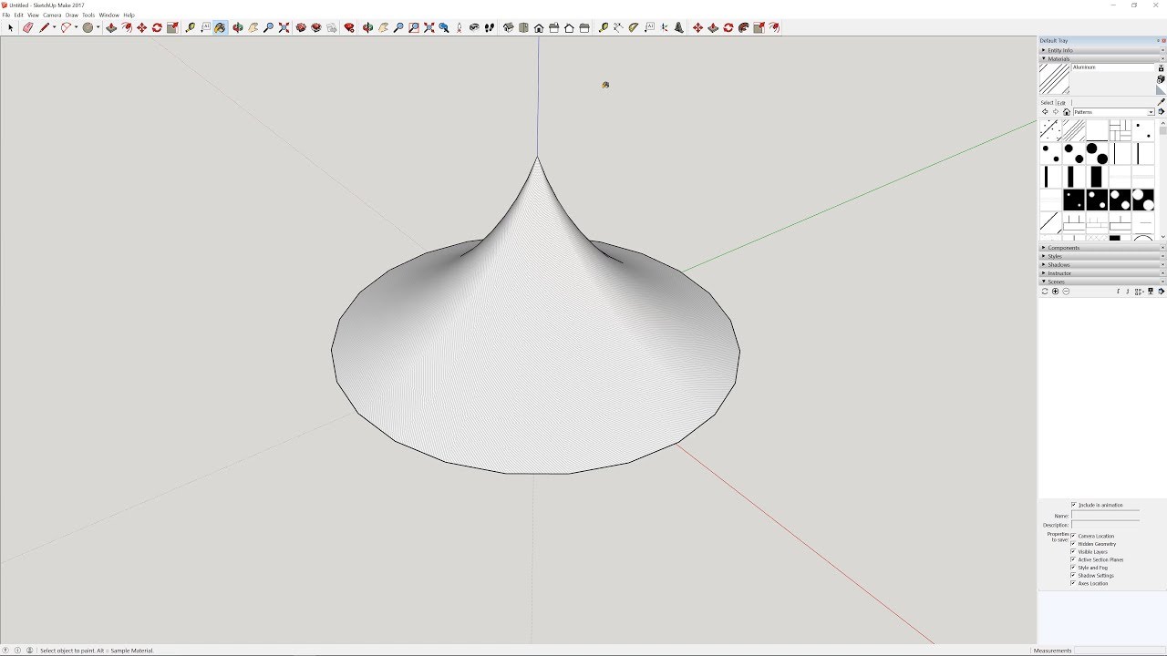 Sketchup Tutorials How To Make A Cone Tent Quickly YouTube sketchup-tutorials-how-to-make-a-cone-tent-quickly-youtube