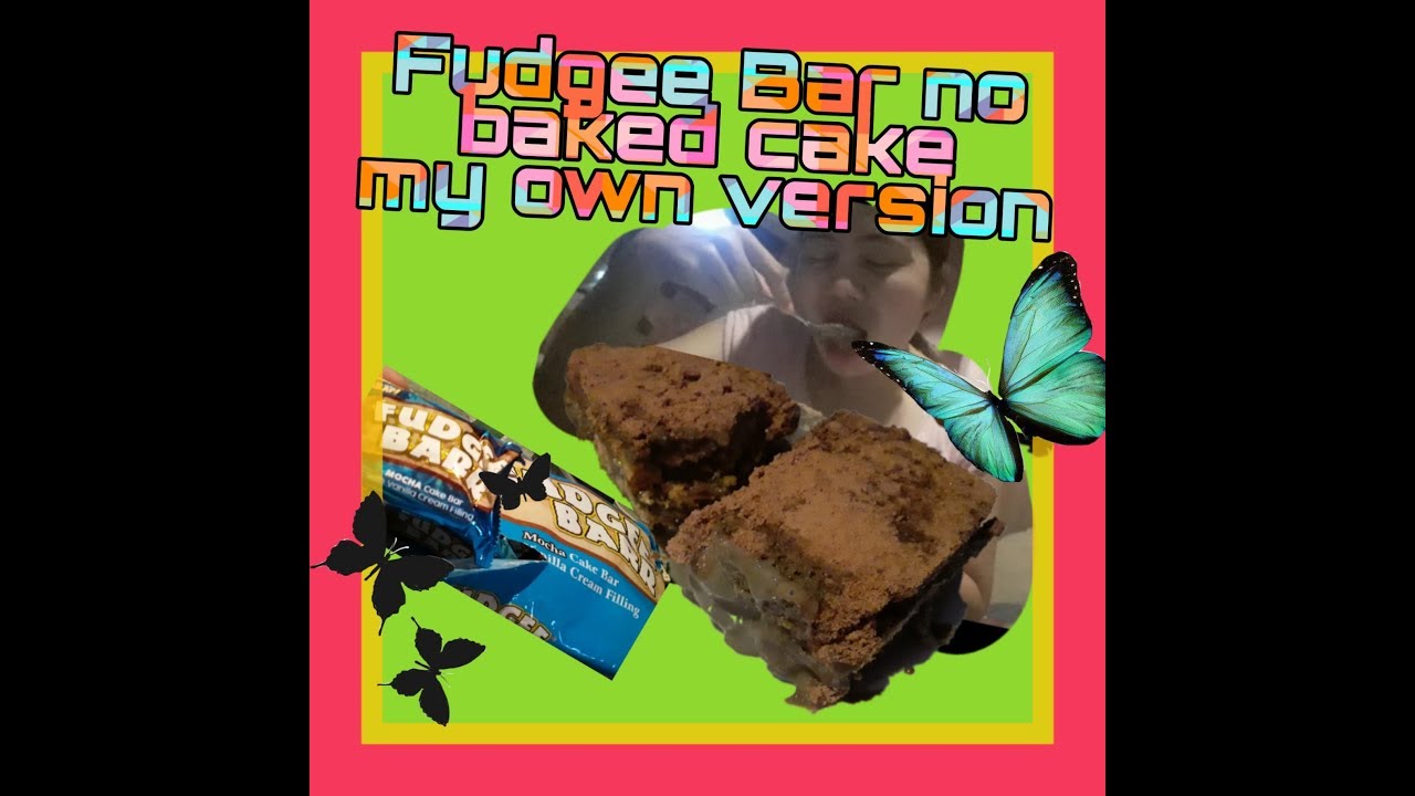 How to Make Fudgee Bar mocha chocolate cake no bake cake in my own ...