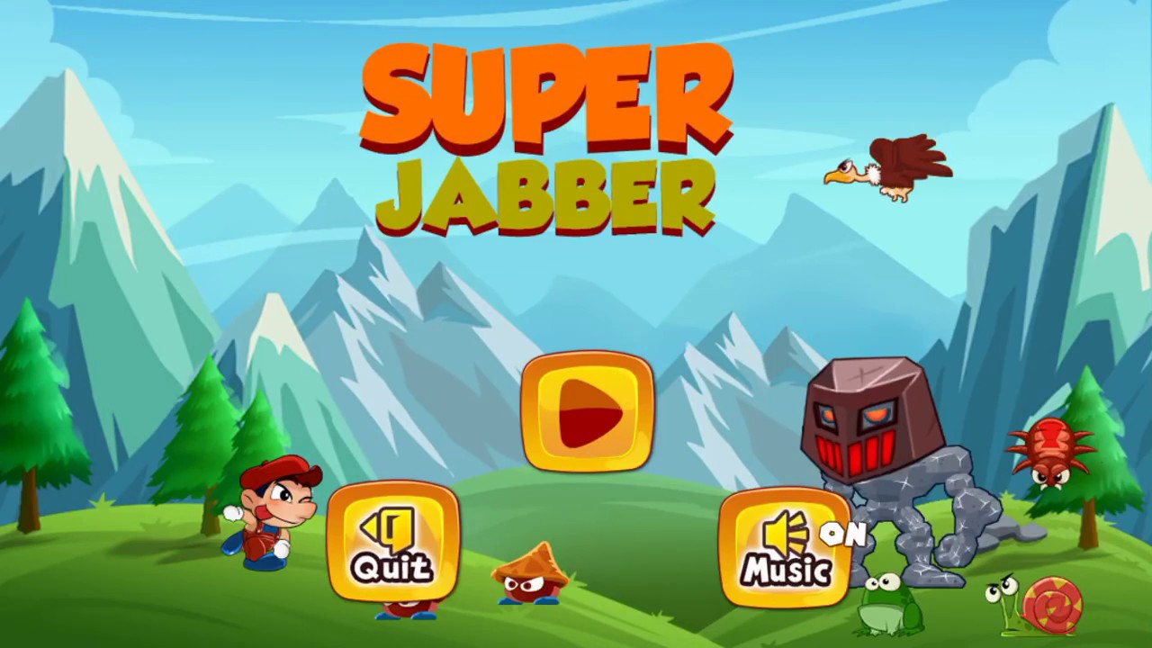 Super Jabber World - Jungle Jump Adventures - Gameplay IOS - YouTube