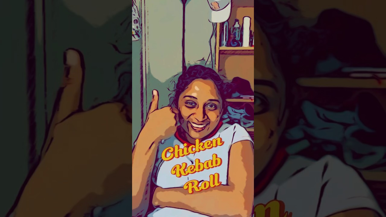 Chicken Kebab Roll🥙/ Kyckling Kebab Rulle - YouTube