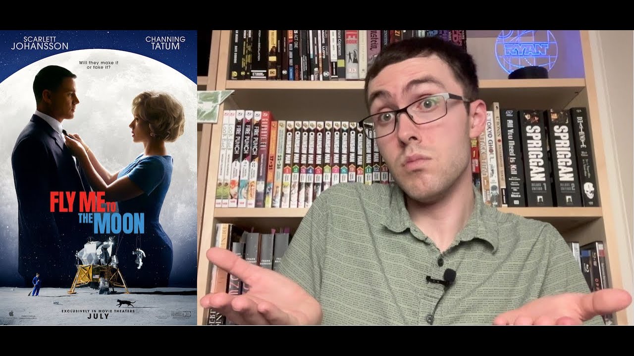I'd fly to the moon with Scarlett Johansson anytime! | Fly Me to the Moon Review - YouTube