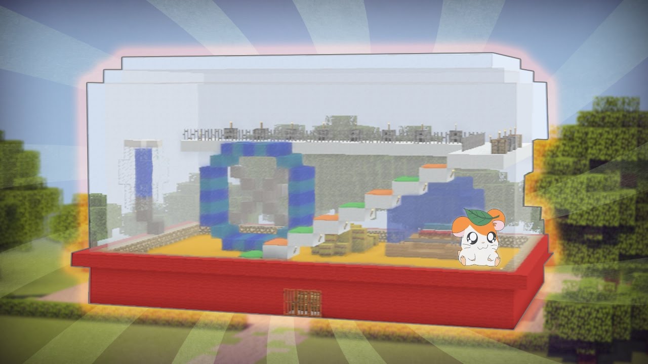 MINECRAFT: PUEDES SER UN HAMSTER CON ESTA CASA! | COMO HACER CASA ÉPICA ...