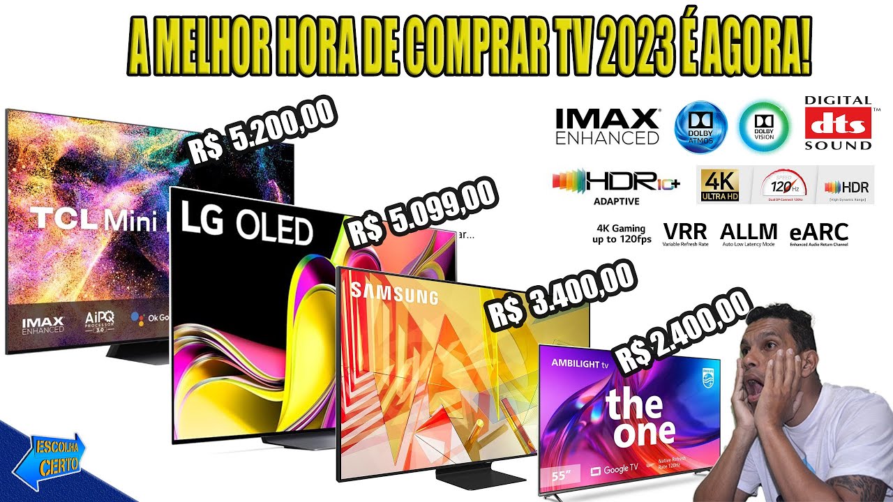 ESPERAR AS TVS DE 2024 OU COMPRAR A LINHA 2023 AGORA? - YouTube
