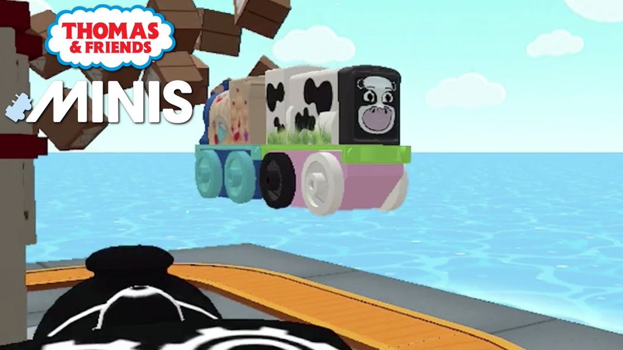 Thomas and Friends Minis - Cow Diesel and Spooky Thomas 2021 Train ...