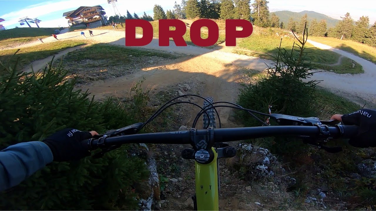 Noul drop la Postavaru + CAZATURA | BIKE VLOG - YouTube