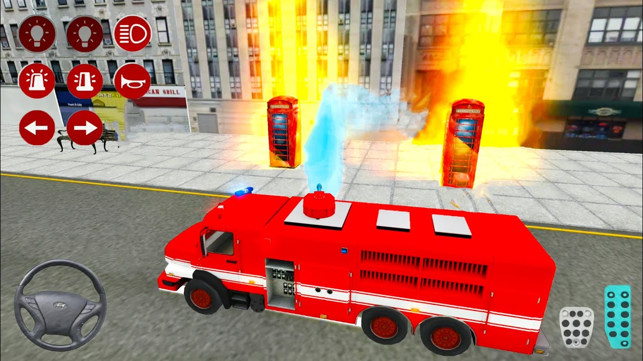 3 Fire Engines: Fireman Simulator #8 - Plane Extinguishing - Android ...